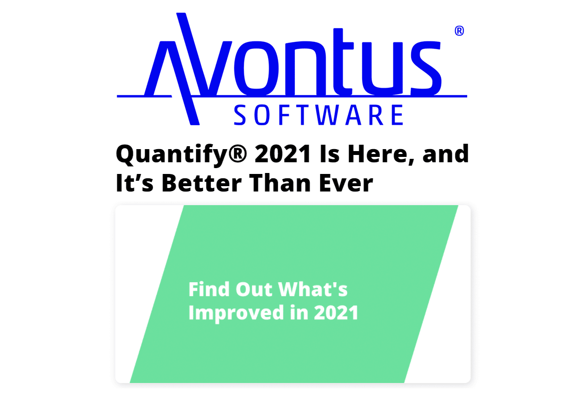 Avontus Software - Quantify 2021 is here! - Scaffolding Association ...